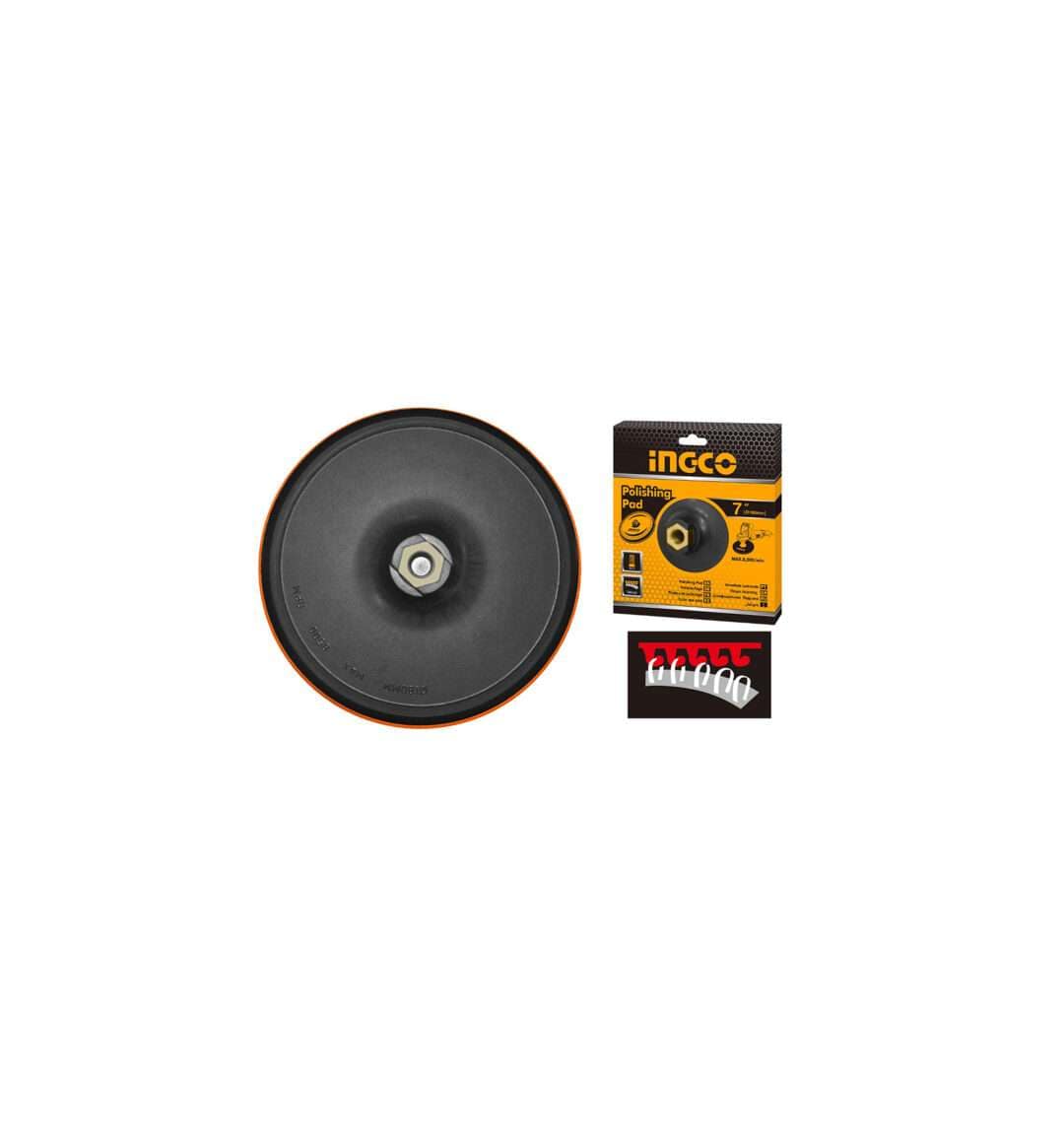 Ingco APP0111801 - Polishing Pad With Flange - Vikas Tool Mart